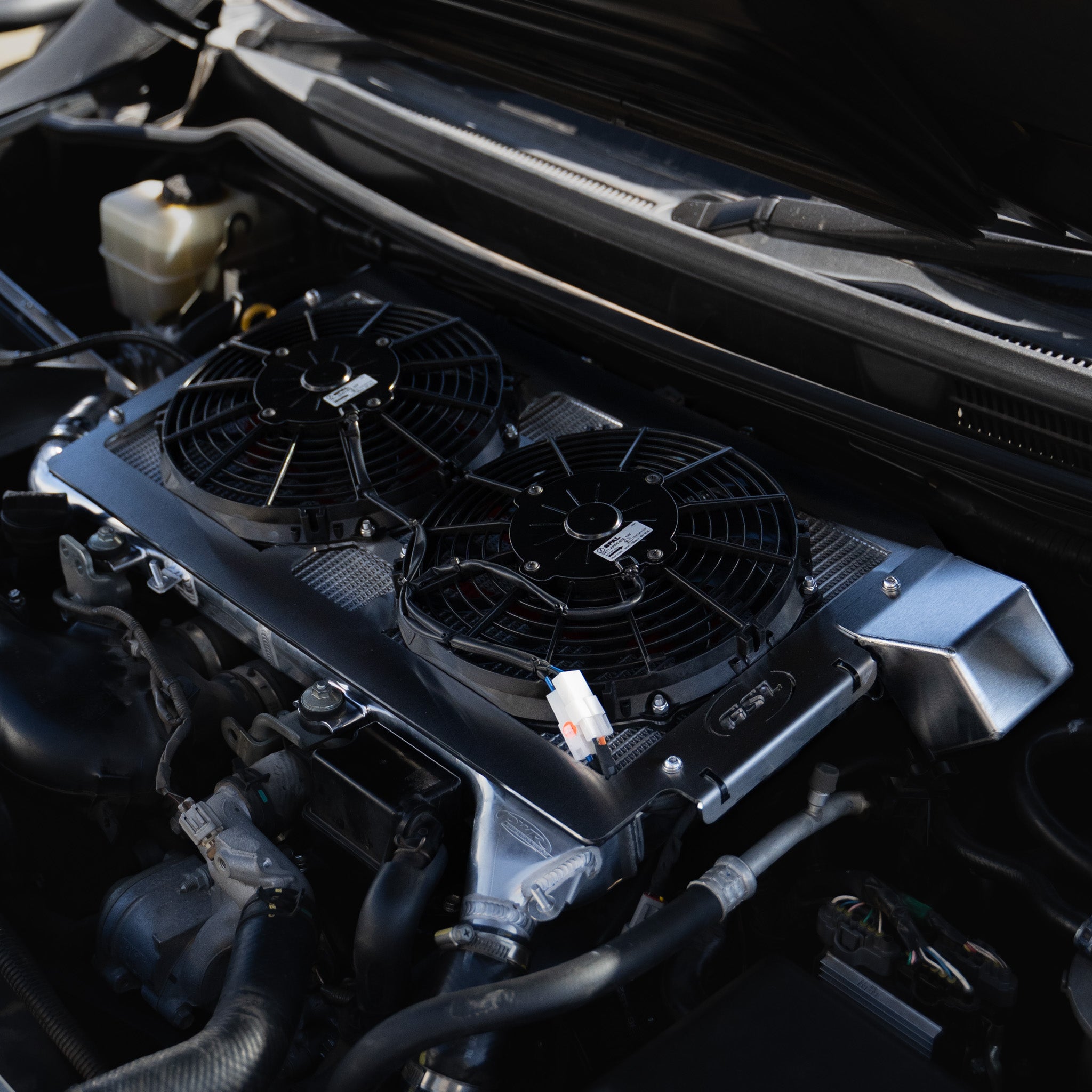 ORDER NOW - 200 Series GSL Top Mount Intercooler Thermo Fan Kit – GSL ...